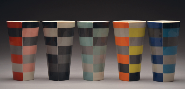 Applying Colored Slips to a Plaster Mold Before Slipcasting For Surface ...