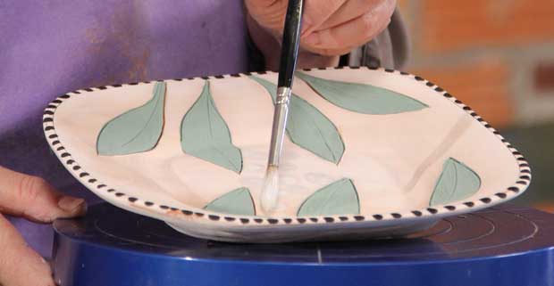 Decorating with Slips, Sgraffito, Glaze, and Dots!