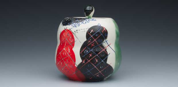 Using Slips, Sgraffito, and Inlay Techniques to Create a New Twist on Oribe